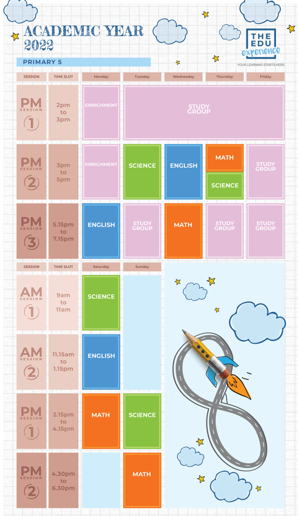 Class Schedule - The Edu Experience